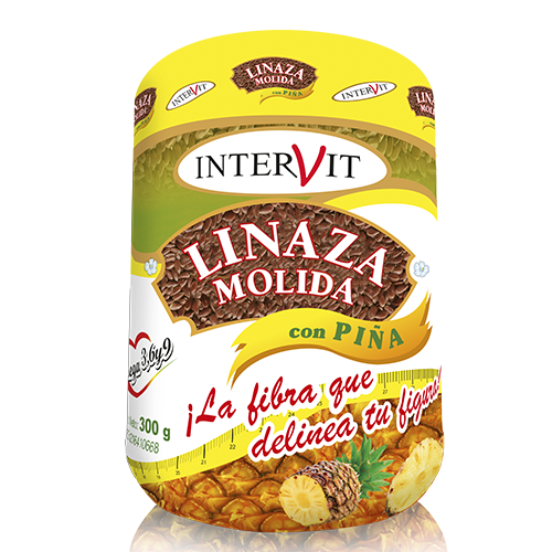 Linaza Molida con Piña Intervit 300g – Intervit